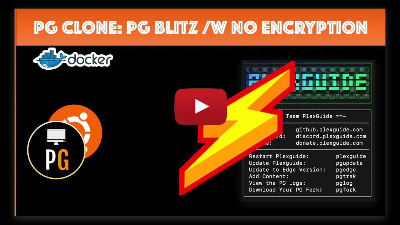 PG Clone: PG Blitz with No Encryption - YouTube