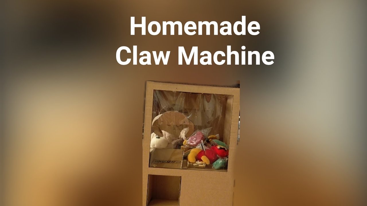 Homemade Claw Machine ☘️ - YouTube