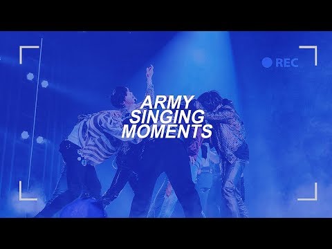 BTS || ARMY singing moments pt 9