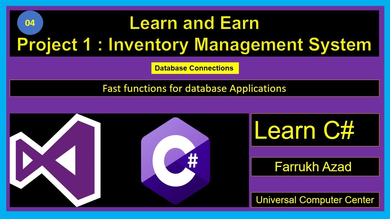 Creating Inventory Management Software | Database | Getting data from ...