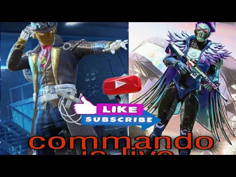 Mo 32 commando clan vs up 93 clan custum roop ||commando gaming live ...