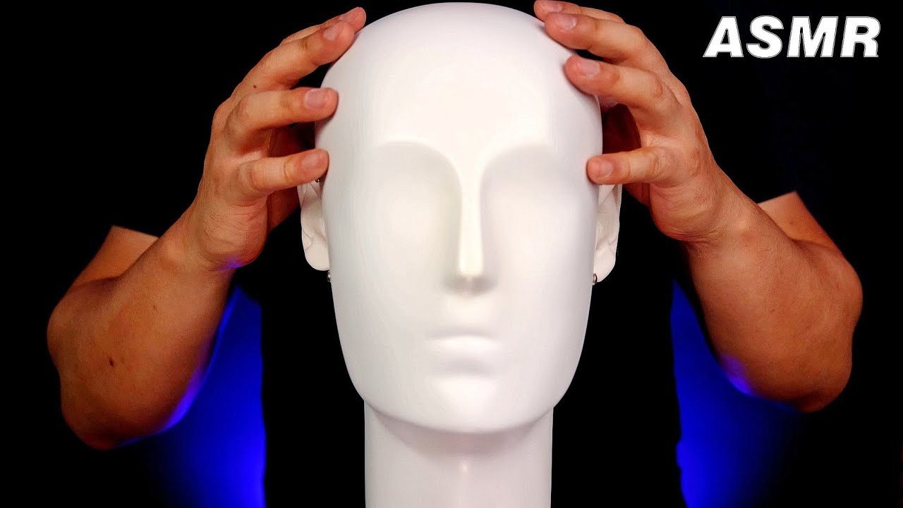[ASMR] Binaural Dummy Head Trigger | Brain Melting Massage |Turning On ...