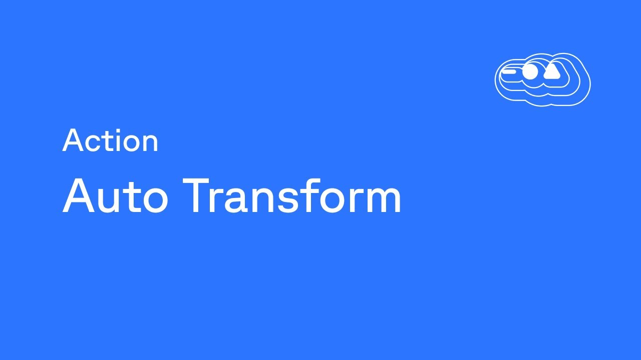 Auto Transform Action - Ordinary Objects 101 - YouTube
