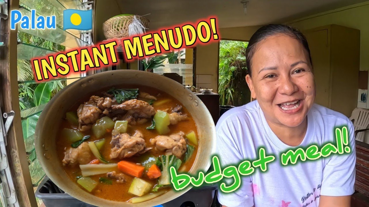HOW TO MAKE DELICIOUS INSTANT FILIPINO DISH CHICKEN MENUDO mystyle🇵🇼 ...