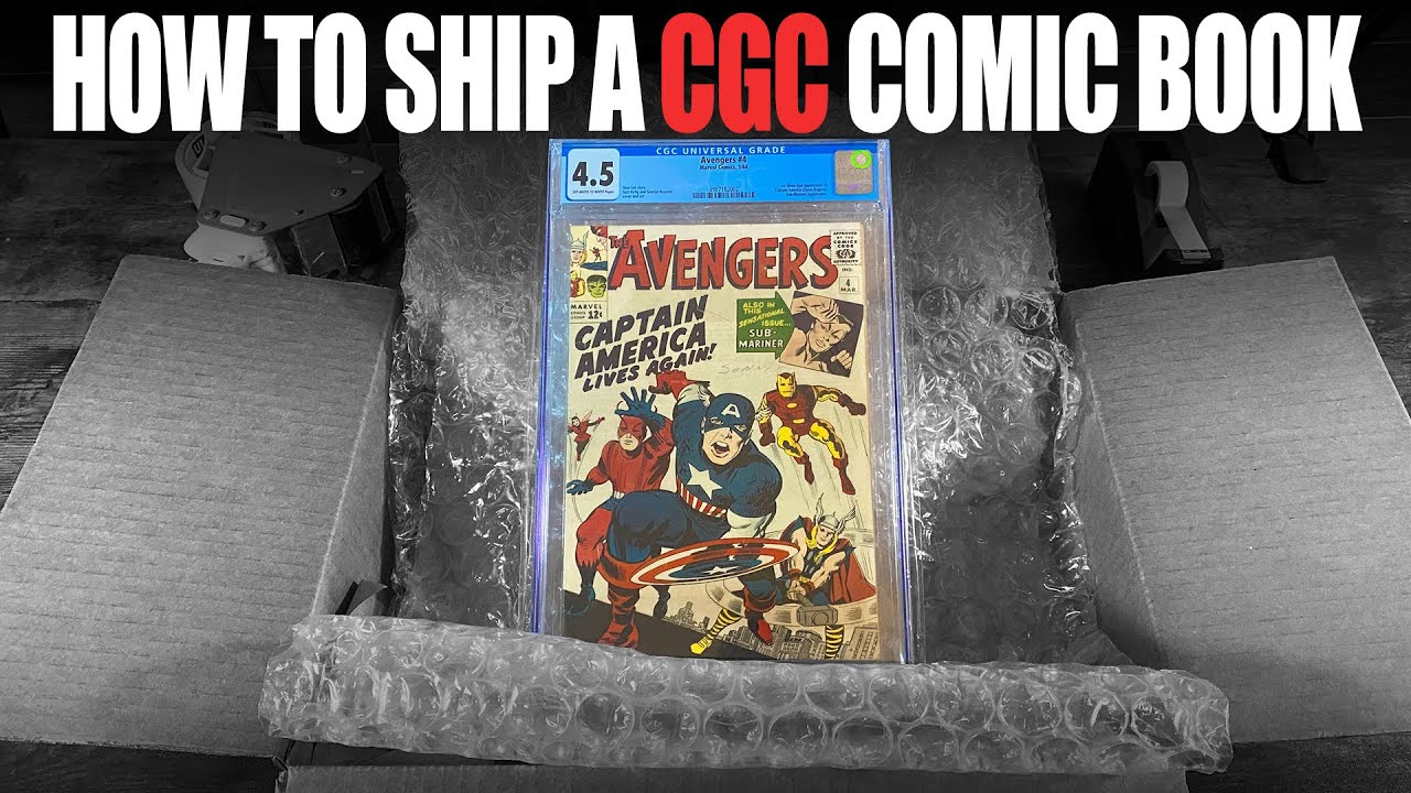 How To Ship Graded Comics