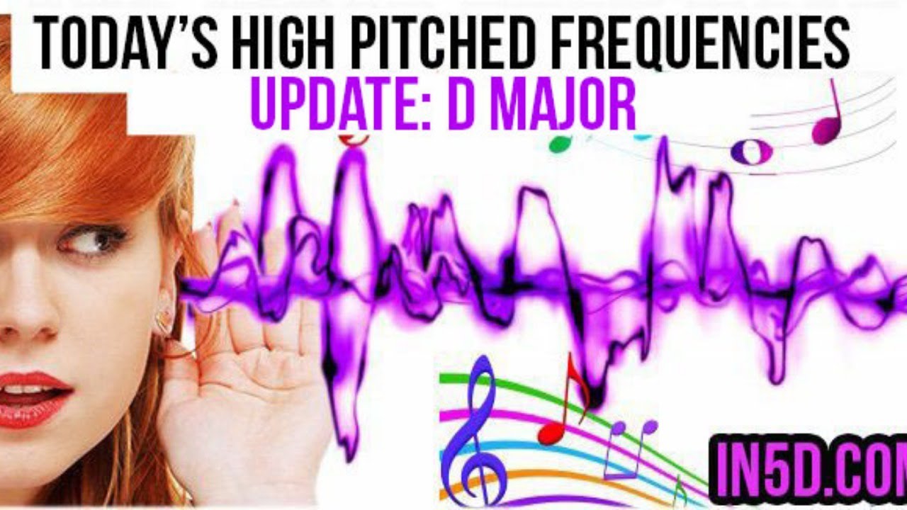 Today's High Pitched Frequency UPDATE: D Major - YouTube