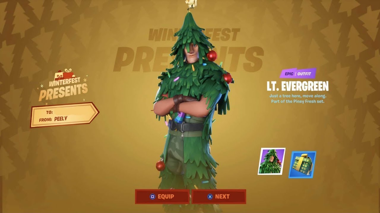 How To Get a *FREE* Fortnite Christmas Skin Winterfest Presents - YouTube