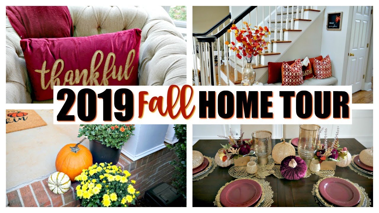 2019 FALL HOME TOUR | GLAM TRADITIONAL HOME | THREAD TANK | FALL 2019 ...