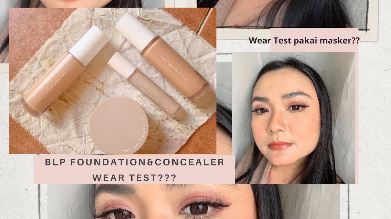 BLP BEAUTY FOUNDATION AND CONCEALER WEAR TEST REVIEW- GIVEAWAY BLP # ...