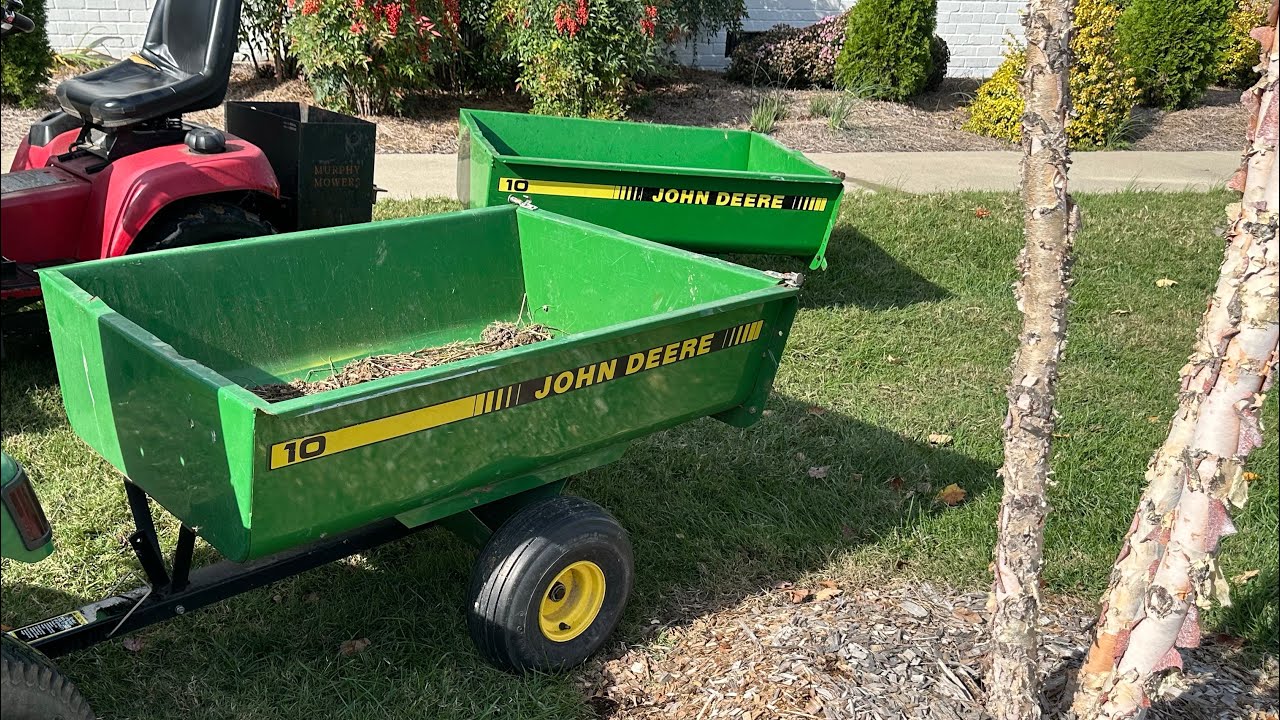 John Deere steel cart 10 - YouTube