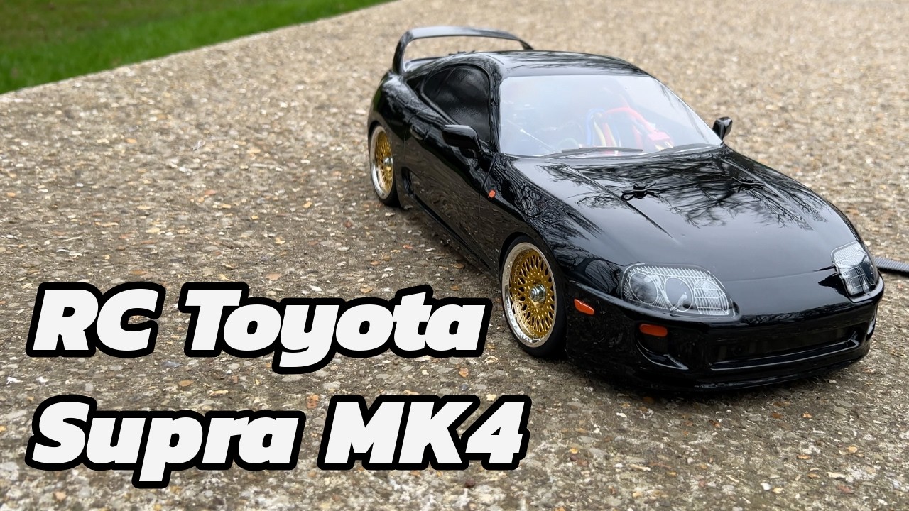 Toyota Supra RC car!! Tamiya BT-01 - YouTube