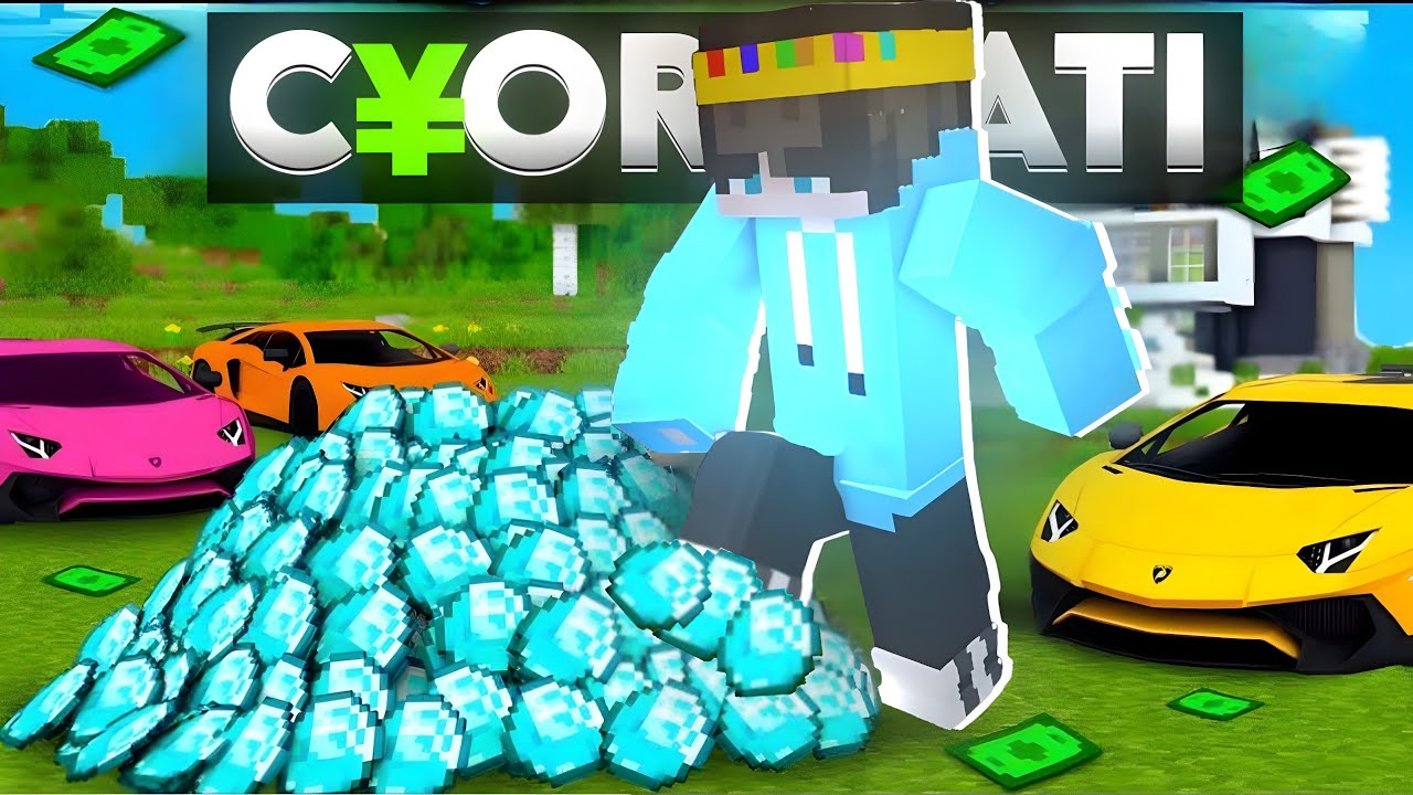 How I Became CROREPATI in this Minecraft Server! - YouTube