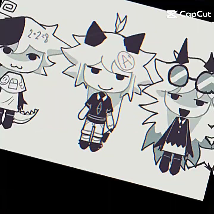 Zip Oliver Edward also Zipward ship #art #gacha #edit #lazy #capcut ...