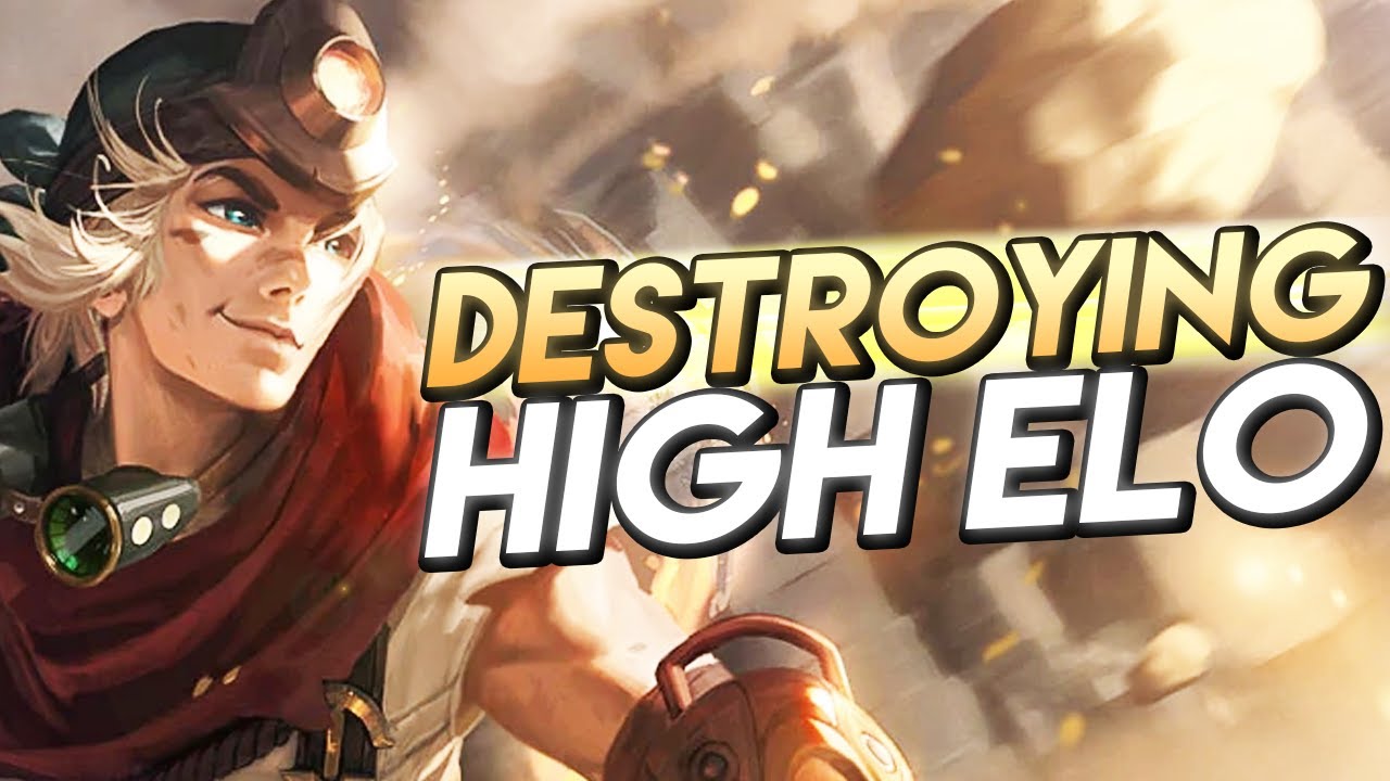 I DESTROYED THIS HIGH ELO GAME WITH EZREAL - YouTube