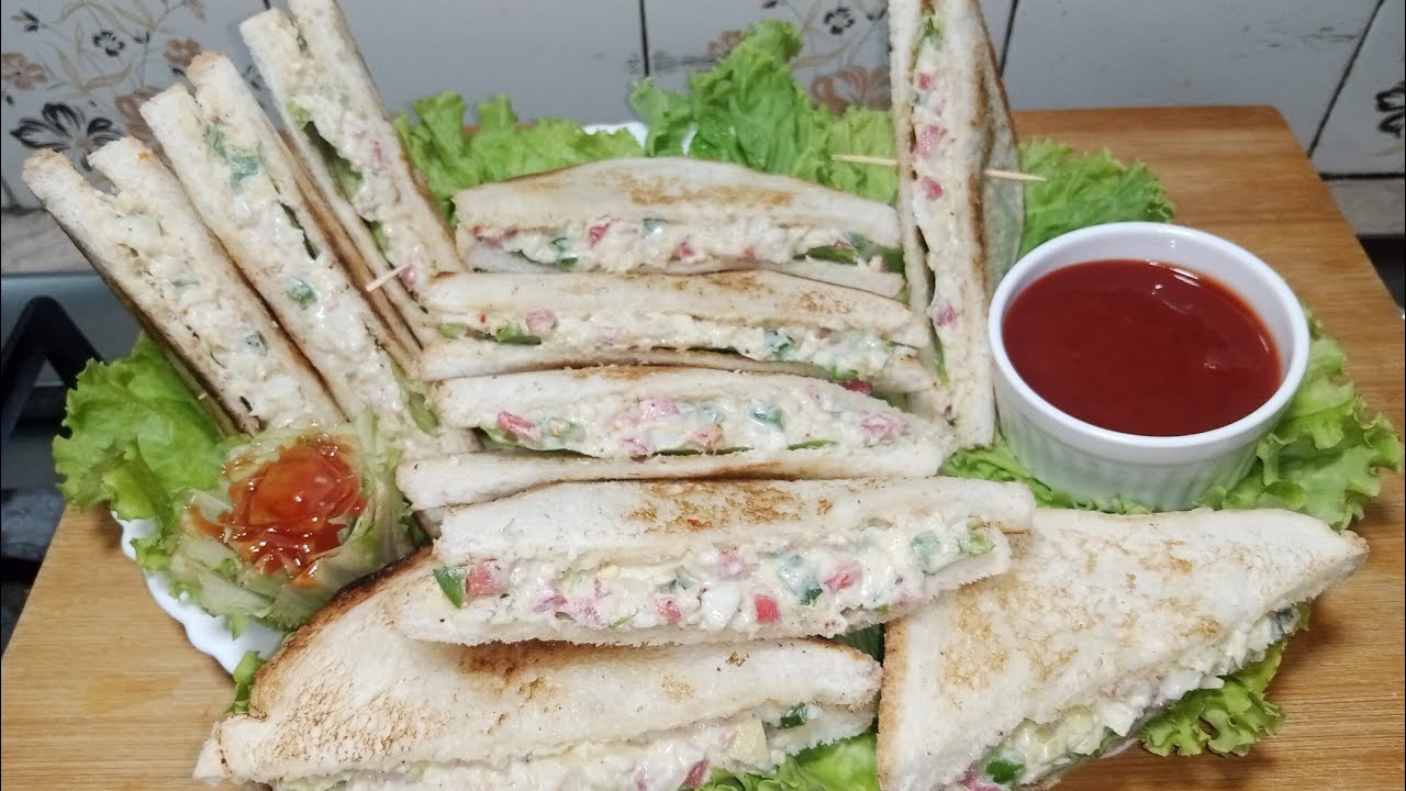 Recipe of Dahi Sandwich By Rehana Cooking Hub|Hung Curd Sandwich|Curd ...