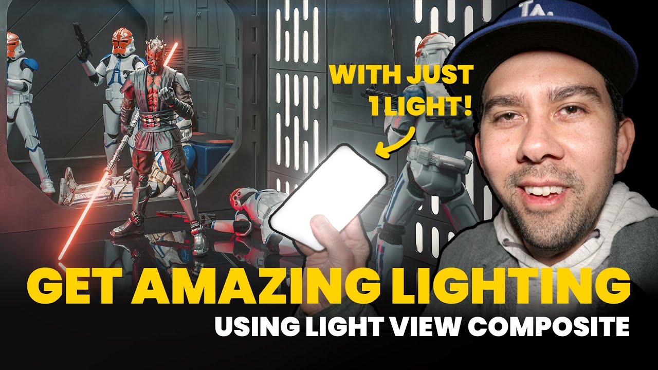 Get Amazing Lighting with Just One Light! - Using Light View Composite ...