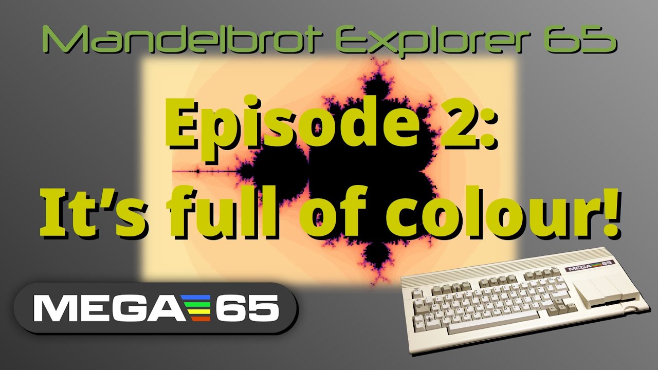 Mandelbrot Explorer 65 - Episode 2: It's full of colour! - YouTube