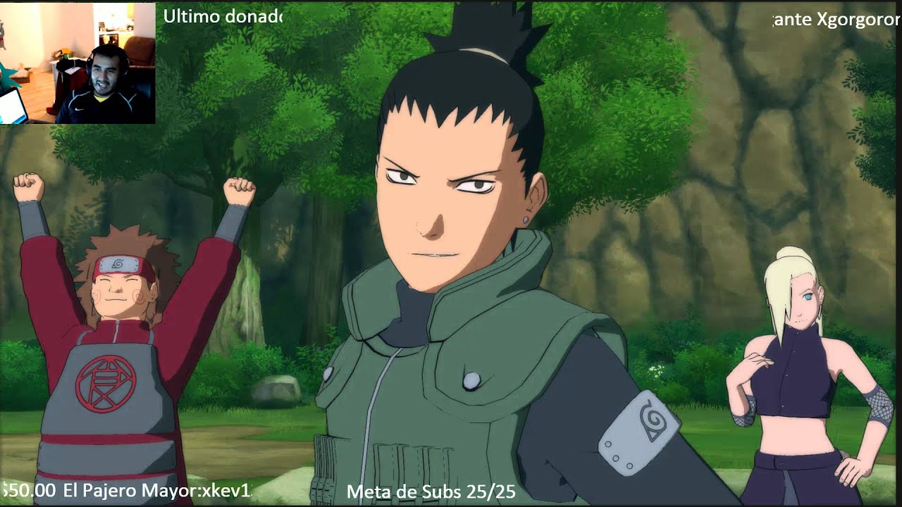 Parte Final Modo Aventura DLC Shikamaru Naruto Shippuden Ultimate Ninja ...