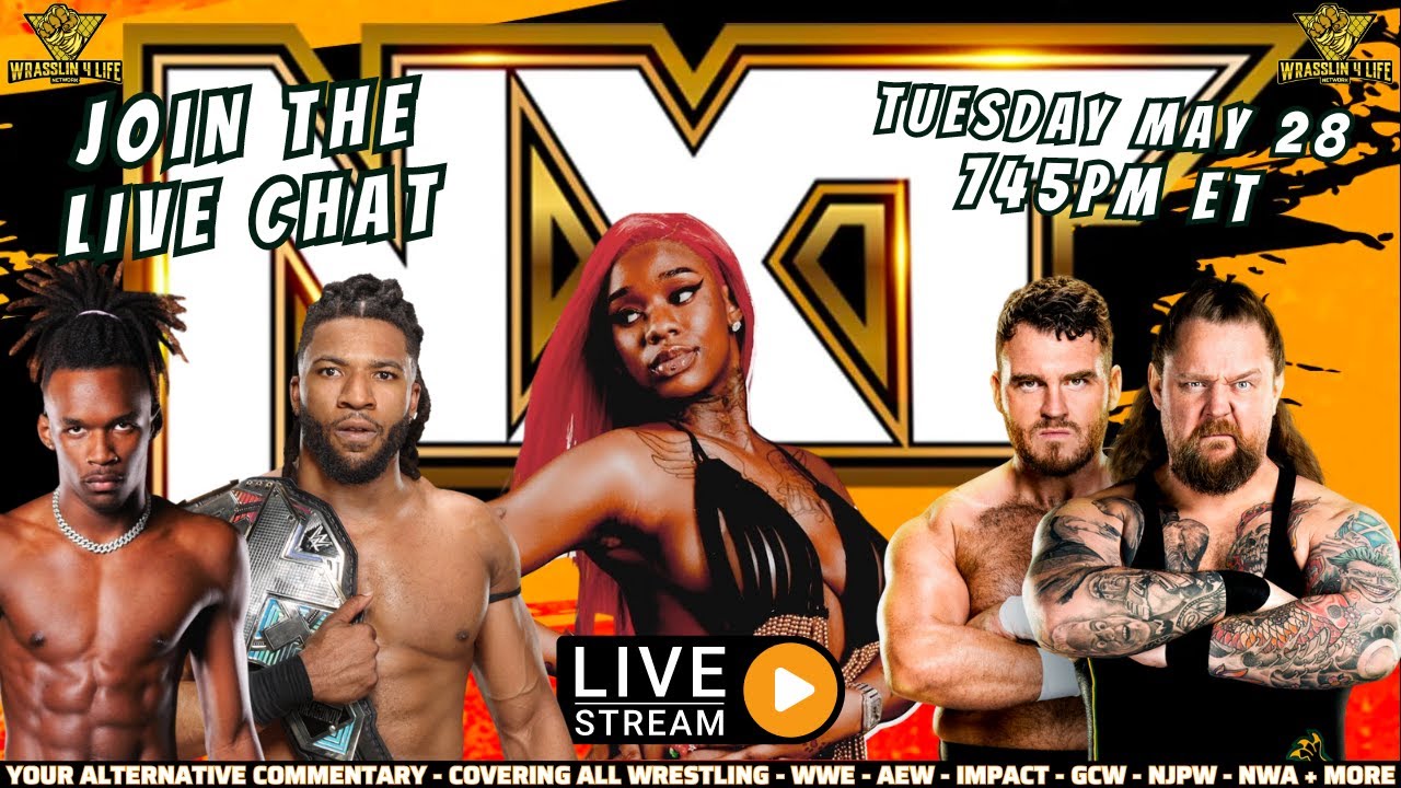 WWE NXT Live Stream - Sexy Red Comes to NXT - Join the LIVE CHAT! (May ...