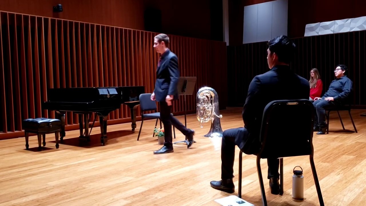 Excerpts from Bryan Meyers' Senior Recital at Concordia University ...