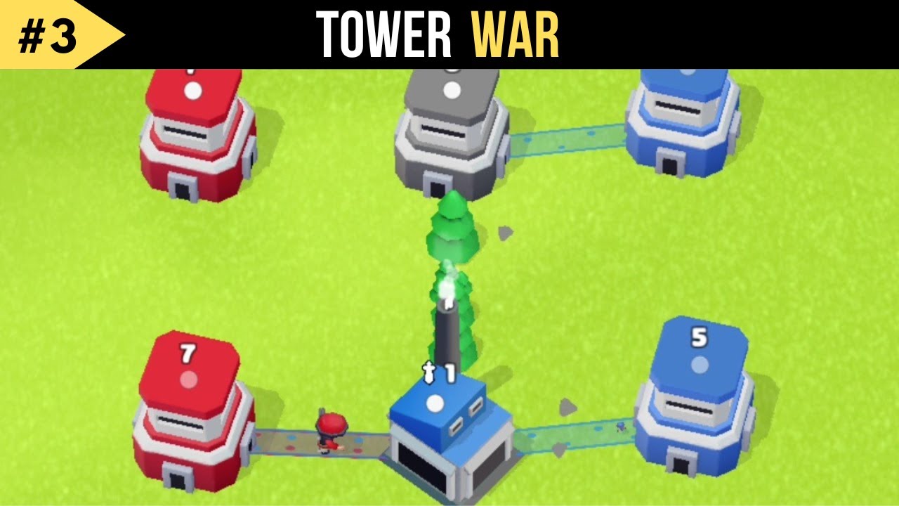 Tower war tactical conquest gameplay - Android gameplay #3 - YouTube