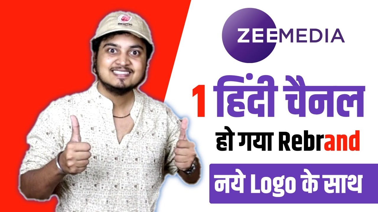 Zee Media Rebranded 1 Hindi Channel 🔥| Zee Entertainment - YouTube