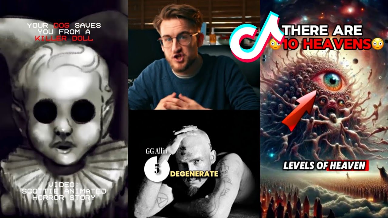 Scary and Creepy TikTok To Watch Before Going To Bed - YouTube