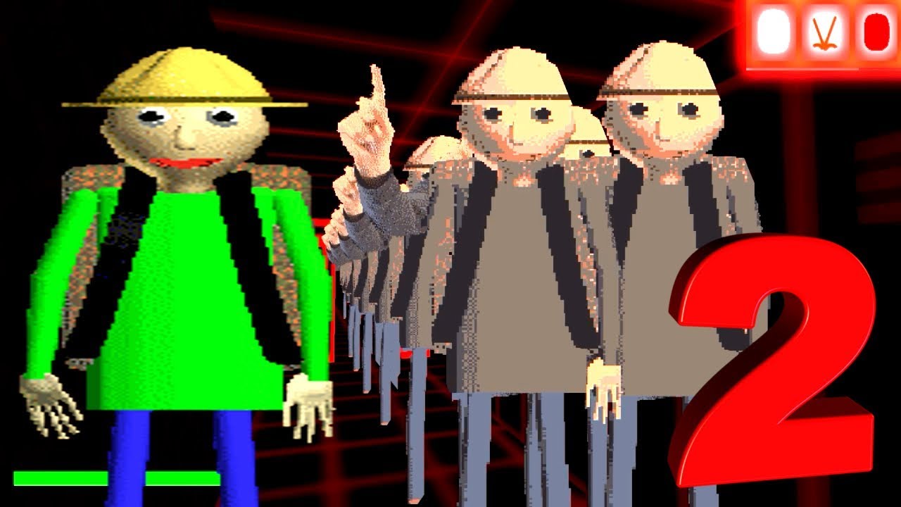 BALDI'S BASICS 2 in Education and Learning | CAMPING BALDI HACK!! - YouTube