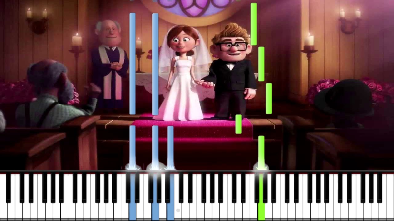 Disney/Pixar's "Up" - Married Life | Piano Tutorial (Synthesia) - YouTube