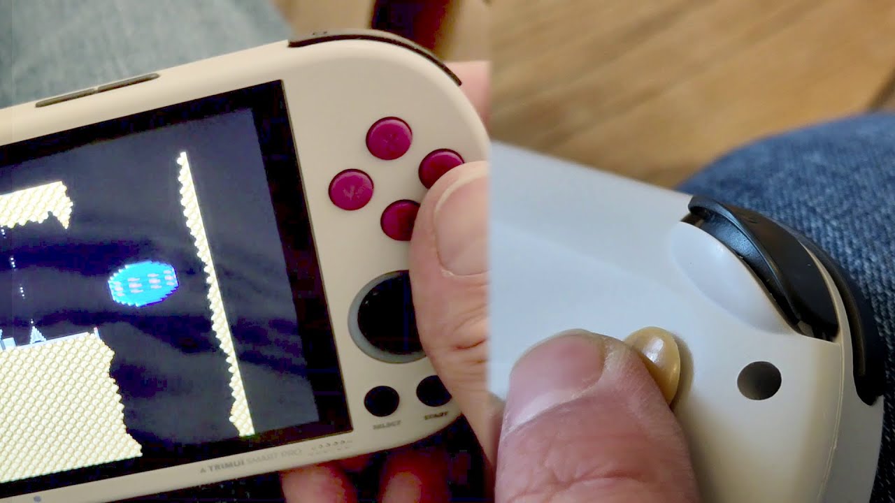 TrimUI Smart Pro rear buttons mod - YouTube