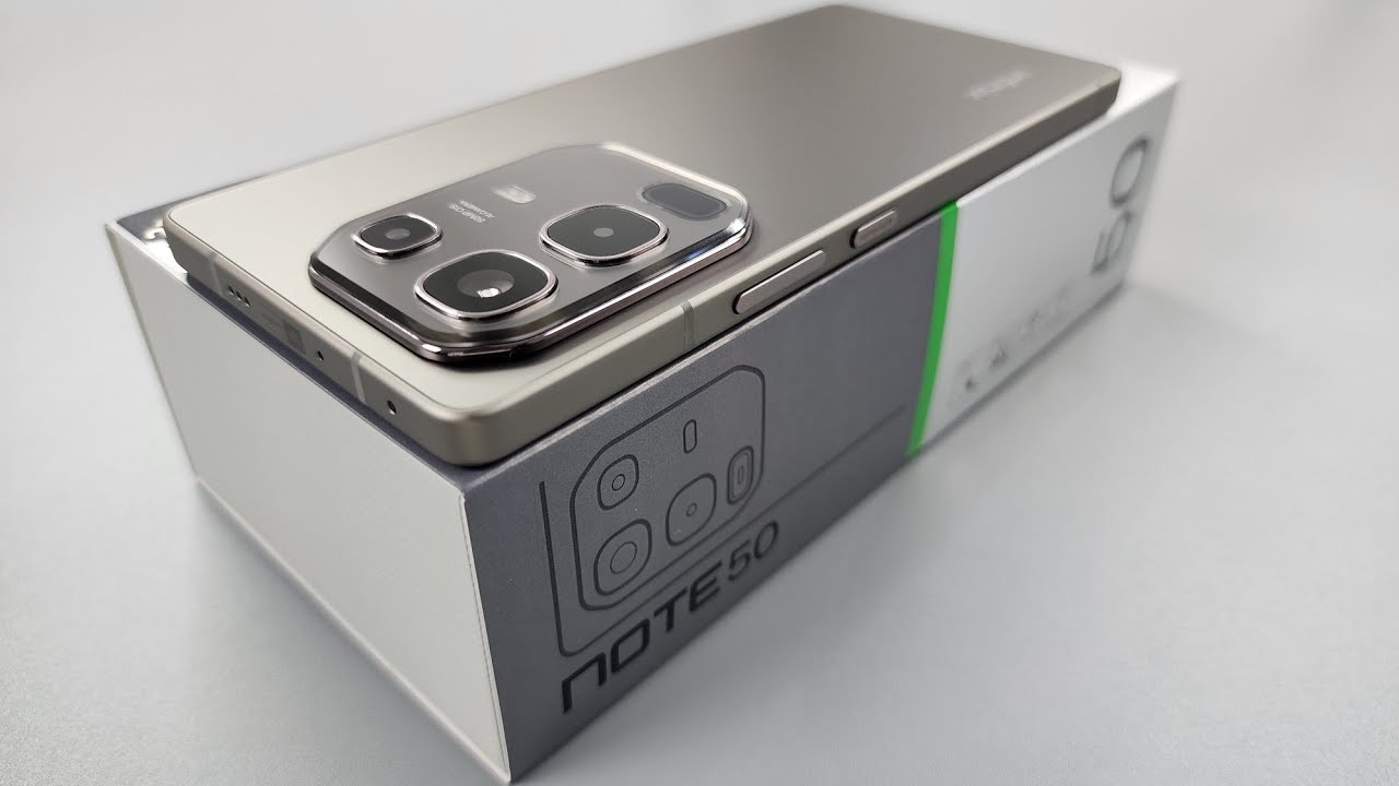 Unboxing Infinix Note 50 - Titanium Grey - YouTube