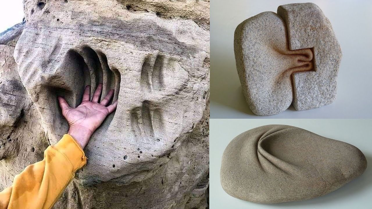 Ancient rock cutting melting technology 😲 Most Mysterious Ancient ...