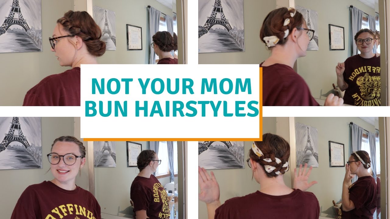 QUICK and EASY MOM HAIRSTYLES in under 5 MINS | SIMPLE MOM HAIRSTYLES ...