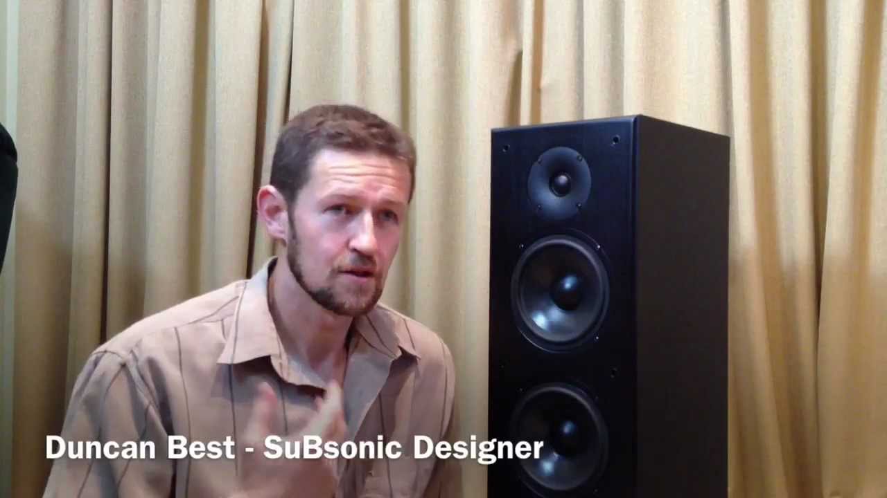SUBSONIC XM2 MkII Loudspeakers - YouTube