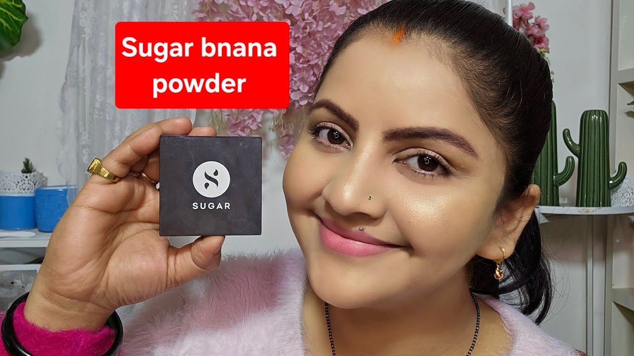 Sugar Cosmetices Powder Play Banana Compact review | flawless face base ...