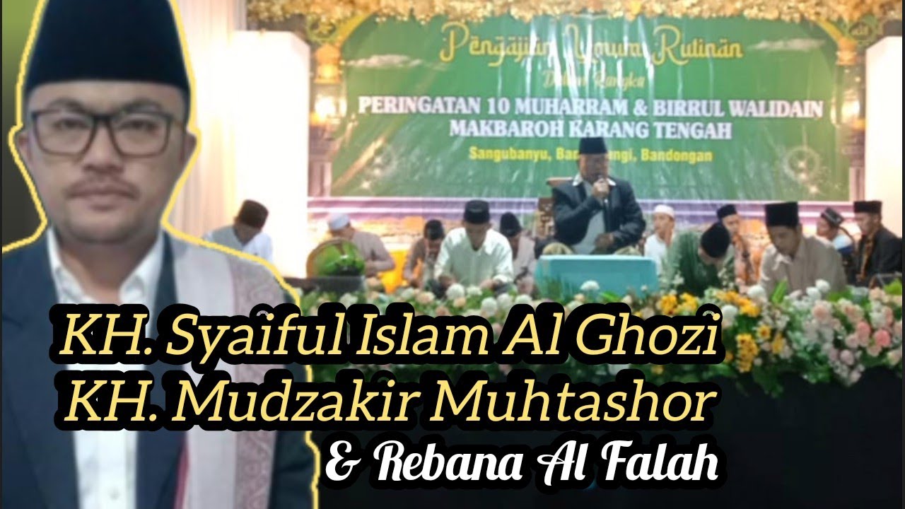 🔴 KH. Syaiful Islam Al Ghozi 16 Juli 24 Santunan Anak Yatim Sangubanyu ...
