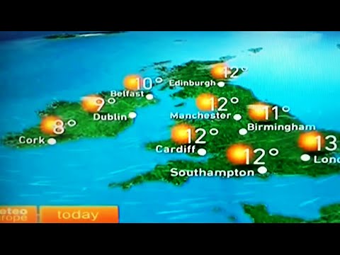 Meteo Europe "Euronews"/ Погода на Евроньюс - YouTube