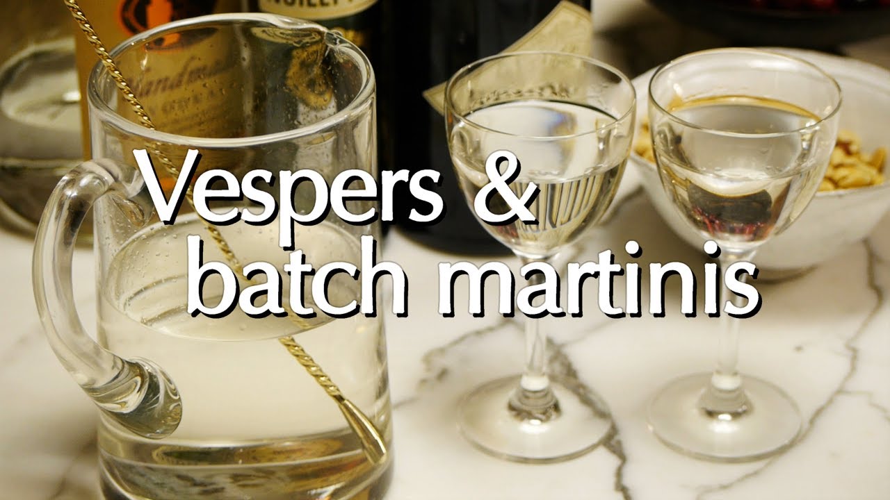 Vespers & Batch Martinis: Dinner Party Tonight Shorts - YouTube