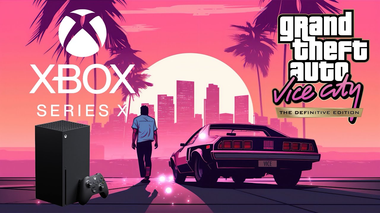 GTA Vice City: The Definitive Edition Gameplay Free-Roam On Xbox Series ...