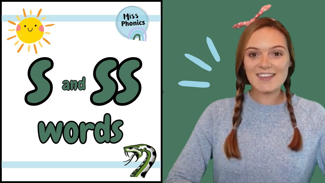 Learn to Blend 's' and 'ss' Words with Miss Phonics | Reading Practice ...