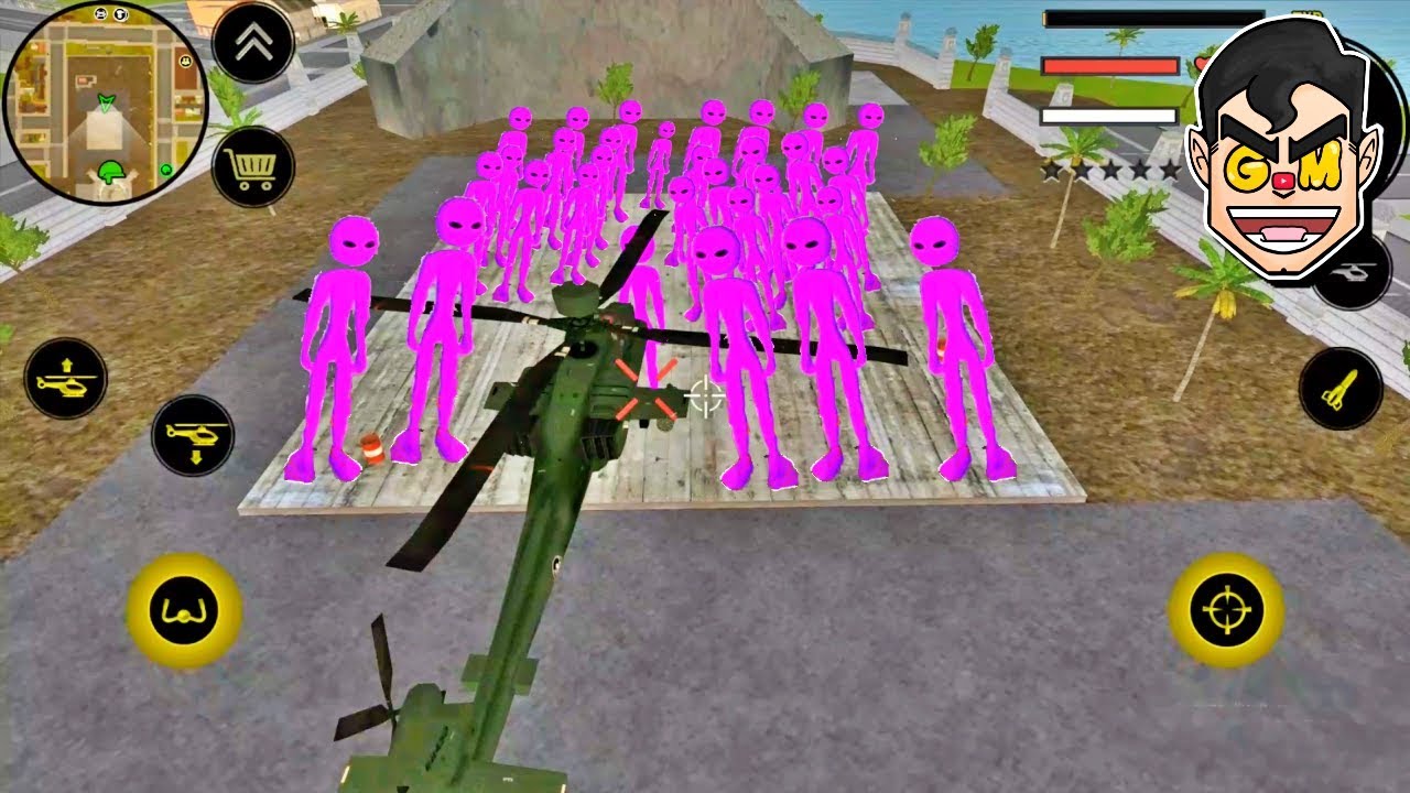 Stickman Rope Hero - Helicopter Giant Stickmans - Android Gameplay HD ...