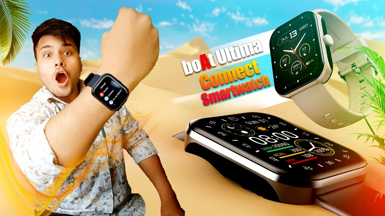 Boat Ultima Connect Smartwatch unboxing & review ⚡️ SHADAB View - YouTube