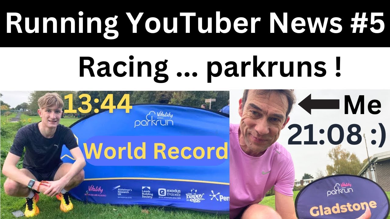 Running YouTuber News #5 - parkrun World Record, my return, Indy ...