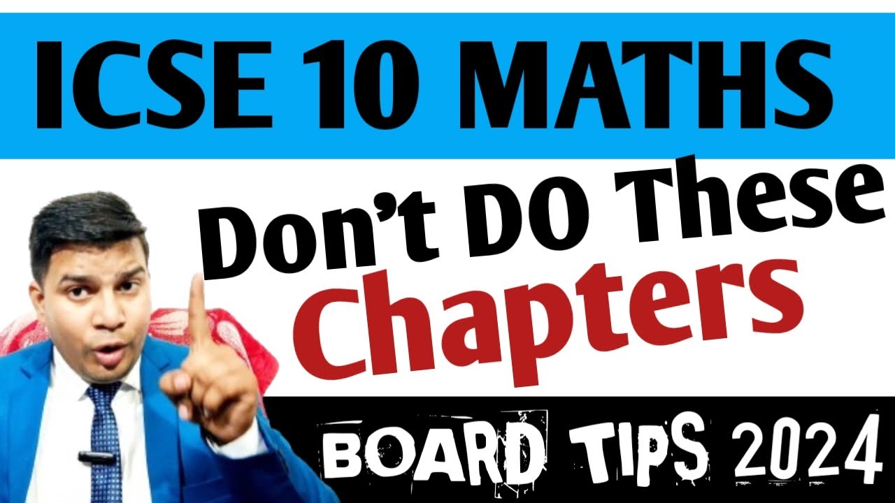 icse class 10 maths important questions chapter wise|icse class 10 ...