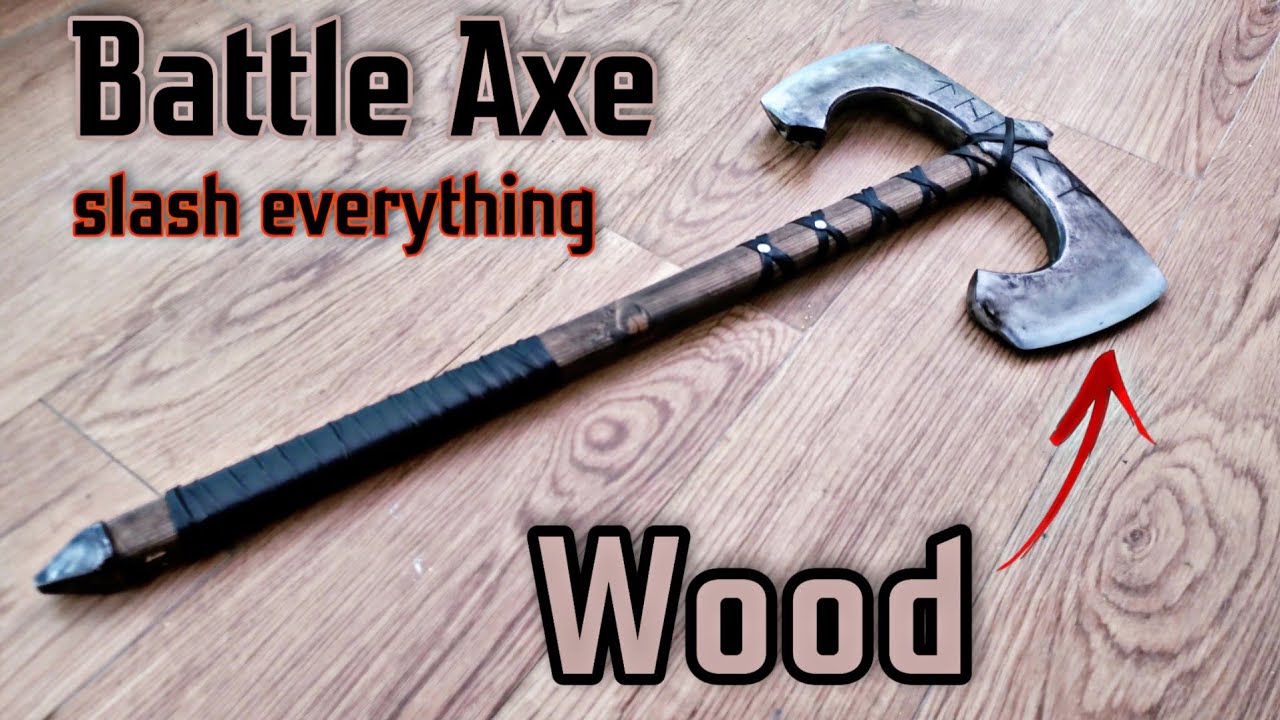 How to make Battle Axe | Slash everything | The KZ - YouTube