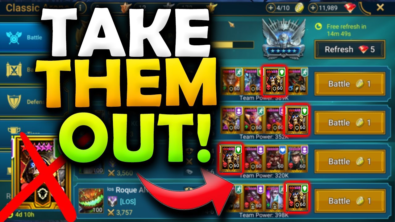 This EPIC CHAMPION Destroys UDK Defences! | RAID SHADOW LEGENDS - YouTube