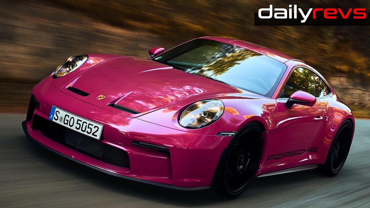 2024 Porsche 911 S-T | Ruby Star Neo | Driving Performance ! - YouTube