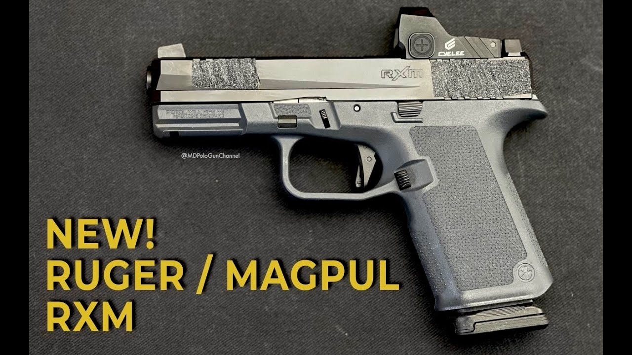 NEW! Ruger Magpul RXM / A Good Glock Clone! - YouTube