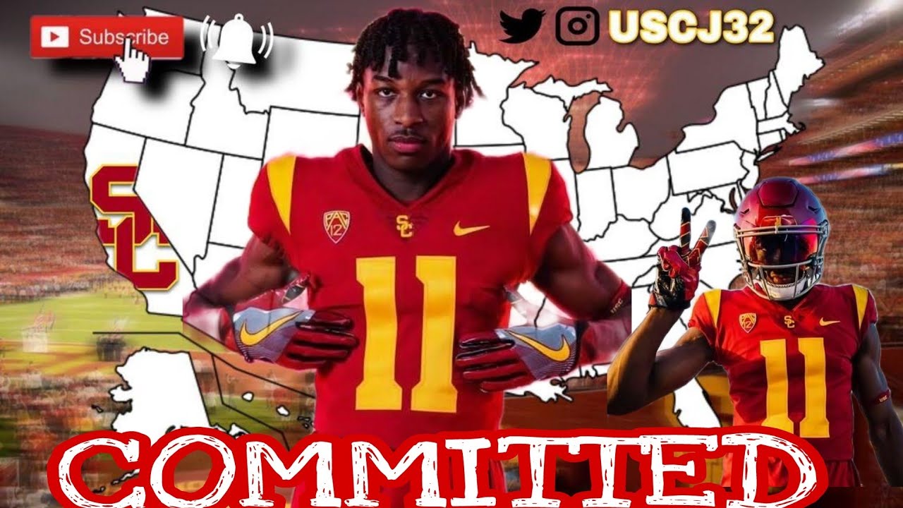 BREAKING: 4 🌟 LB ELIJAH NEWBY COMMITS TO USC FOOTBALL - YouTube