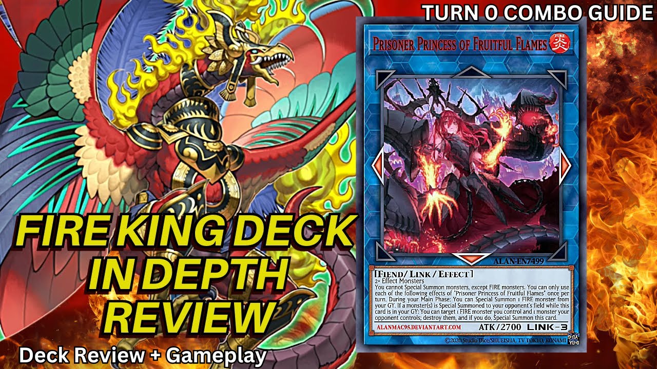 Fire King Deck List! In Depth Review! New Card Analysis! Gameplay ...